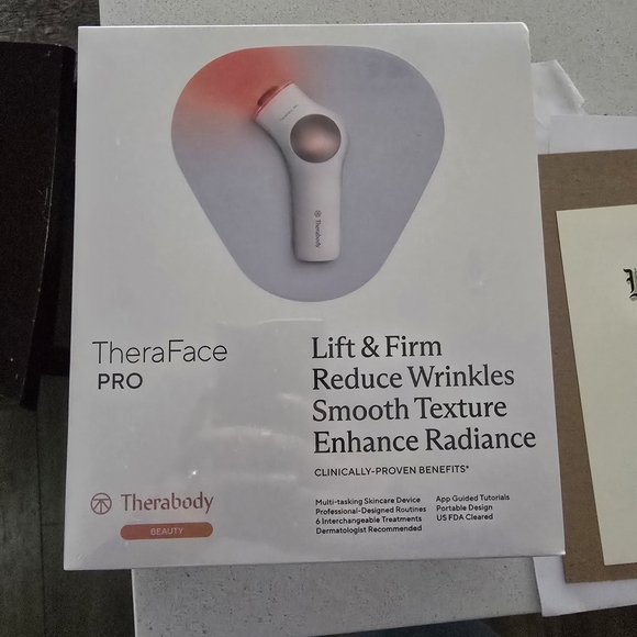 Therabody | Skincare | Therabody Theraface Pro White And Red | Poshmark